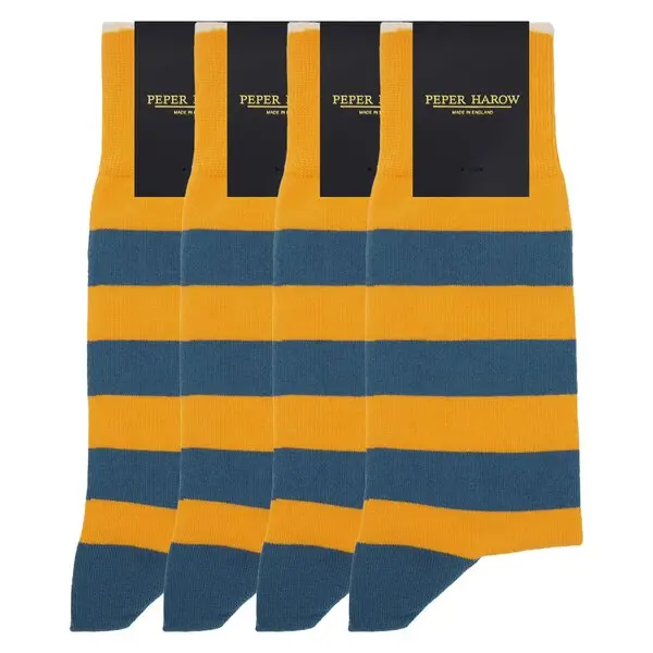 PEPER HAROW - MADE IN ENGLAND Equilibrium Socks Bundle - Yellow