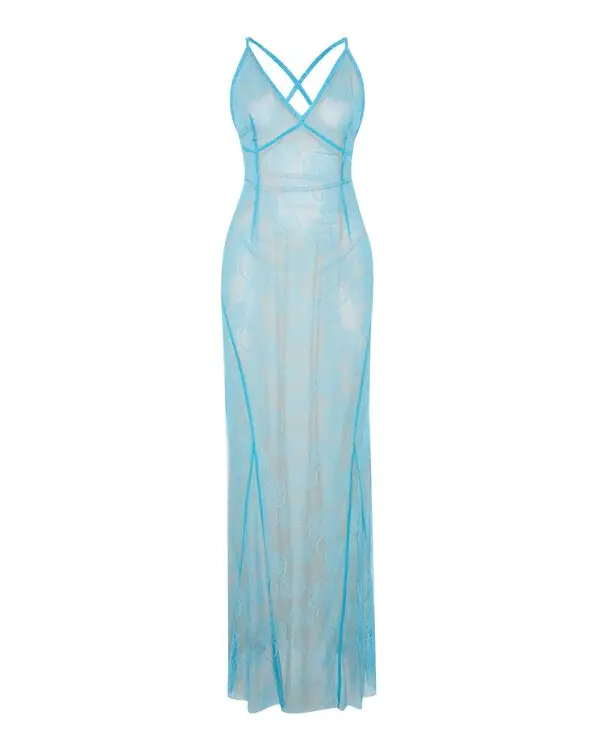 MAISON SEL Long Éclats De Lune Dress
