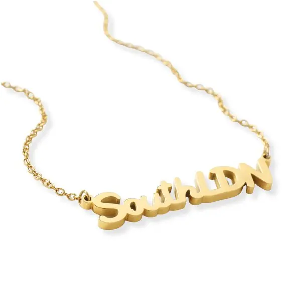 HOOPS + CHAINS LDN South Ldn Chain - Gold