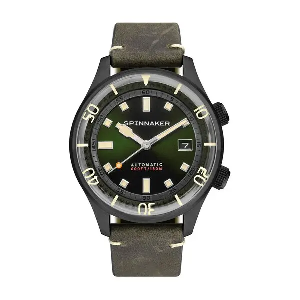 SPINNAKER Bradner Automatic Diver Watch - Green