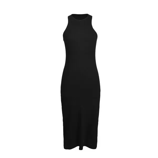 IOANA CIOLACU Coal Tank Dress - Black