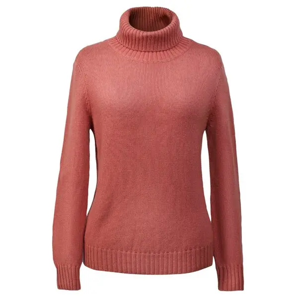 SMART AND JOY Turtleneck Jumper - Pink