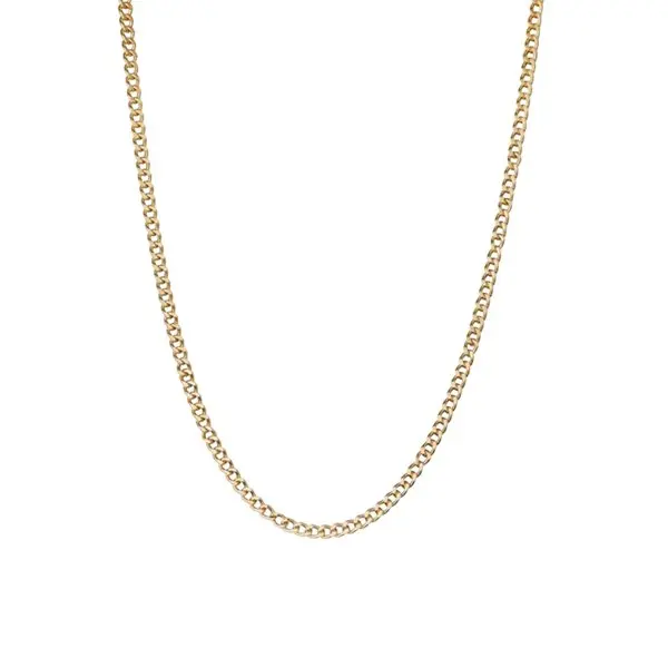 HARFI Plated Cuban Chain Necklace - Gold