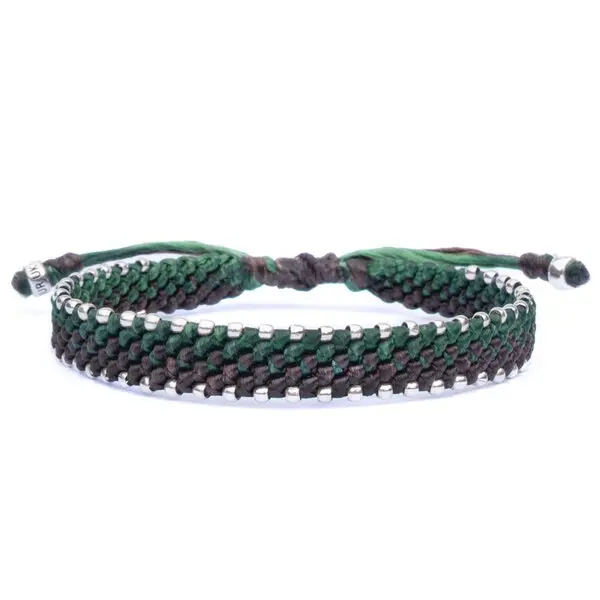HARBOUR UK BRACELETS British Connection Cord Bracelet - Brown