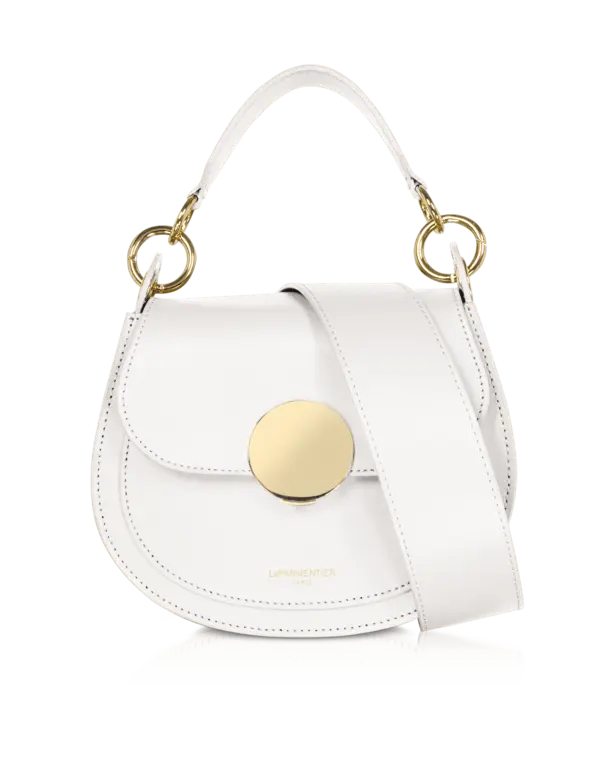 LE PARMENTIER Yucca Soho Top-handle Shoulder Bag - White