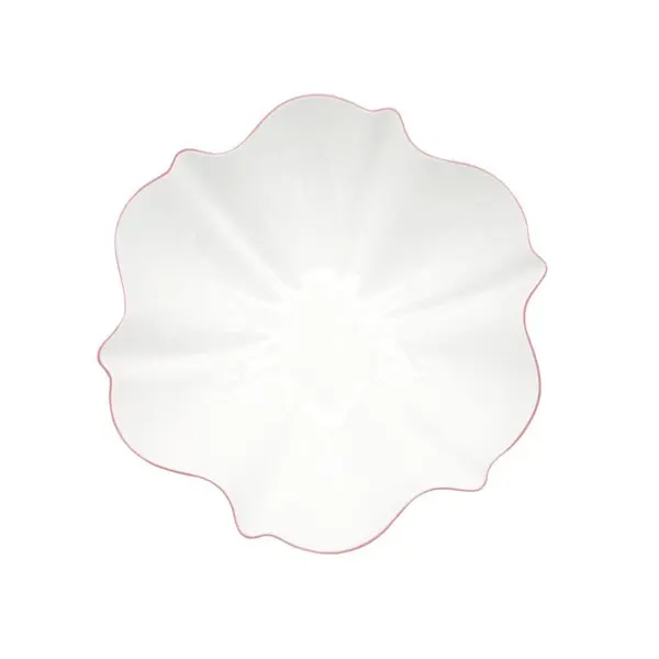 Twig New York Amelie Roseate Serving Bowl - White/yellow