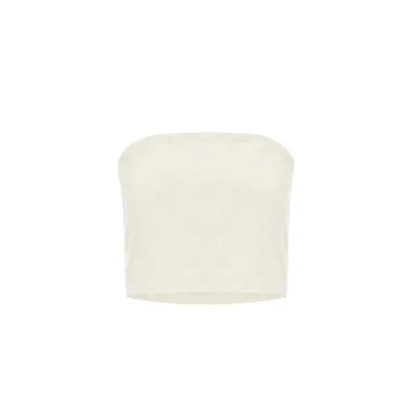 MARGOT VII Strapless Silk Top