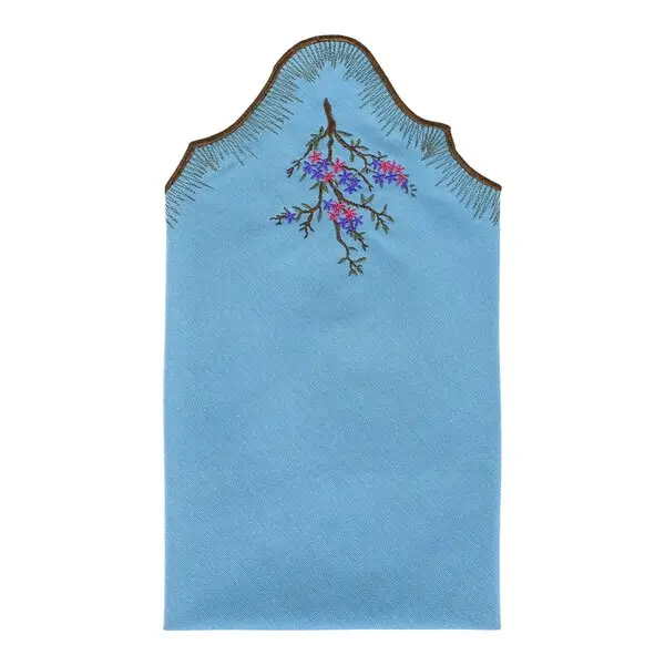 KM HOME COLLECTION Initiis Cotton Napkins Set - Blue
