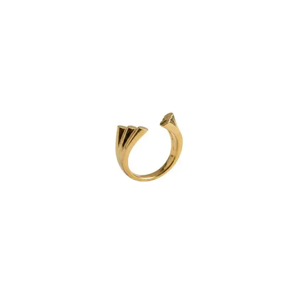 GUTTA DESIGN Symmetry Ring Plated - Gold