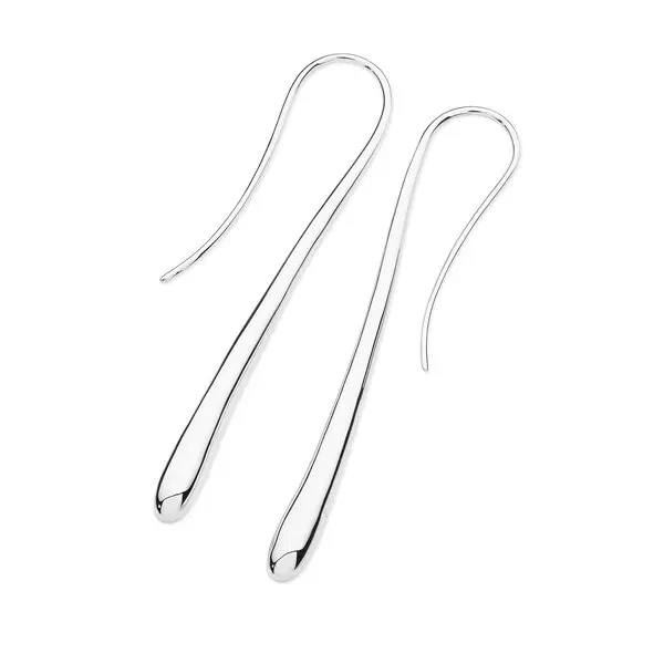 LUCY QUARTERMAINE Sterling Drop Earrings - Silver