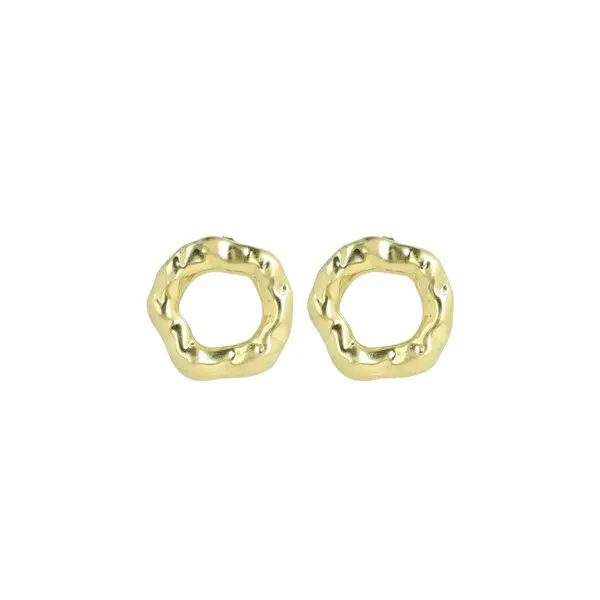 LOTT. GIOIELLI Classic Circle Deluxe Earrings - Gold