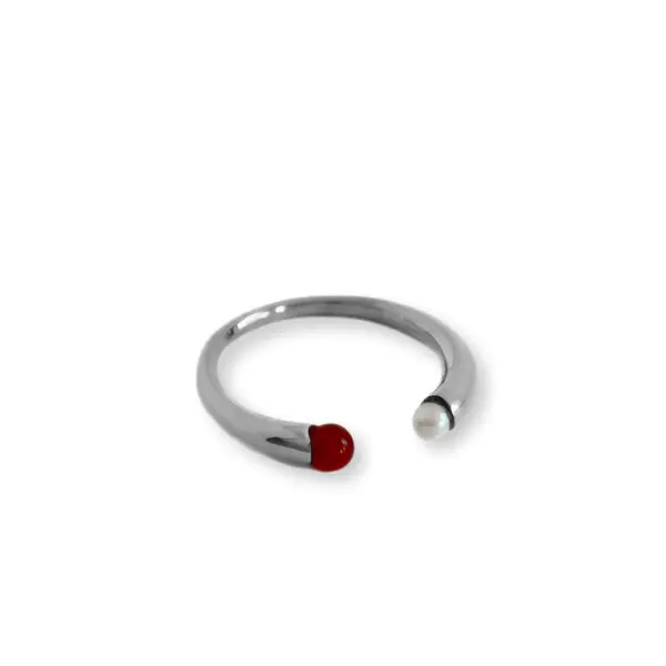 GEM ISLAND Teresa Sterling Silver Ring - Gold