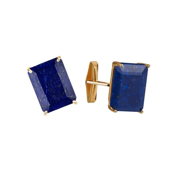 Bounkit Hassan Cufflinks Lapis - Blue
