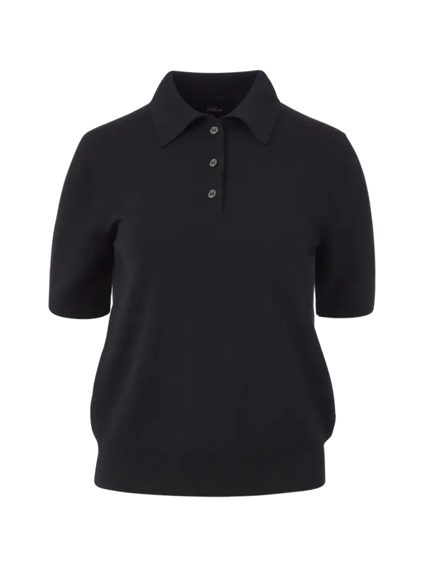 ELUNE MODE Knit Polo - Black