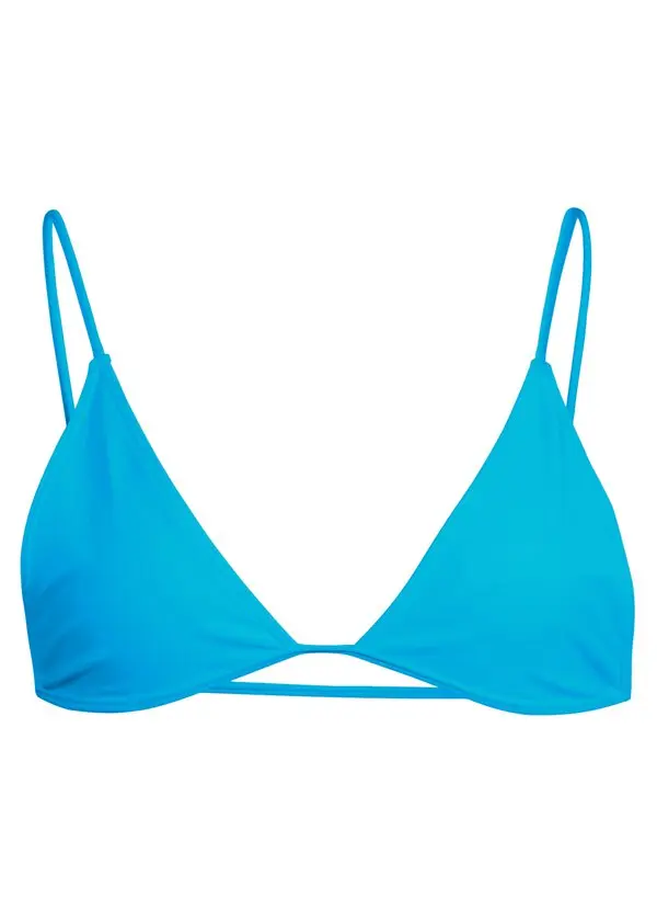 MINIMALE ANIMALE Lucid Bikini Top - Blue