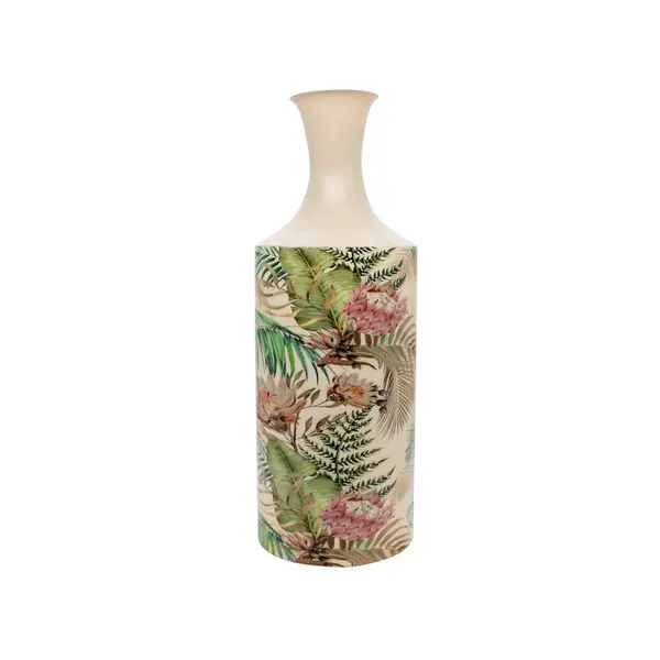 NILA PARMAR DESIGNS Canopy Forest Bottle Vase - Green