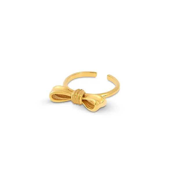 AMADEUS Bow Adjustable Ring - Gold
