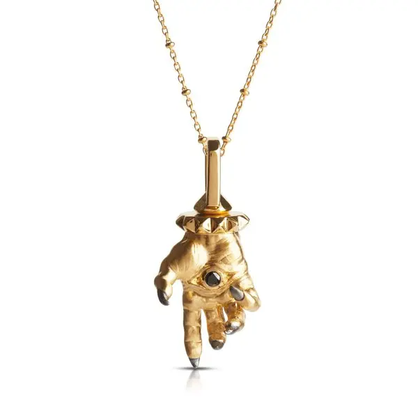 KASUN Hand Of The Protector Pendant - Gold