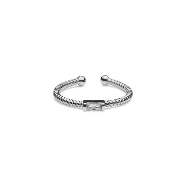 SHABELLA NYC Rectangle Adjustable Ring