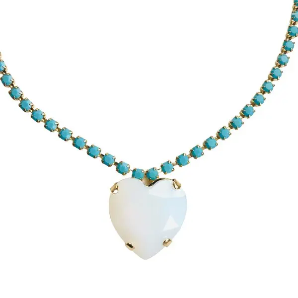 THE PINK REEF Heart Of The Ocean Necklace - White