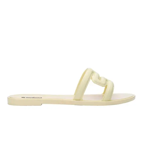 Melissa M Slide Flip Flop - Beige