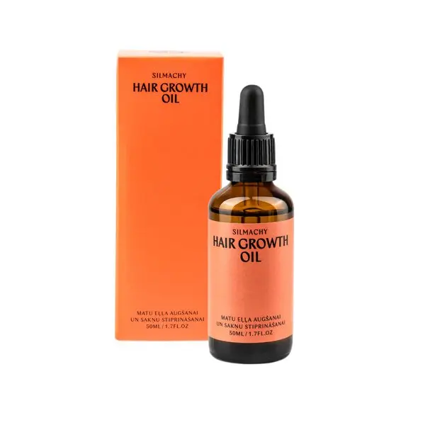 SILMACHY COSMETICS Hair Strengthening Hair Oil With Rosemary Oil - Pink
