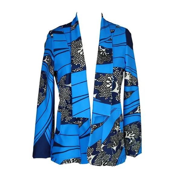 JENNAFER GRACE Printed Kelpie Blazer