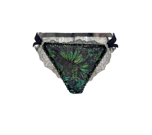 CAROL COELHO Psyche Strappy Tanga - Black