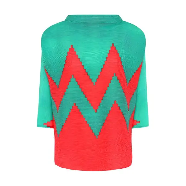 BEATRICE VON TRESCKOW Zig Zag Patterned Jumper