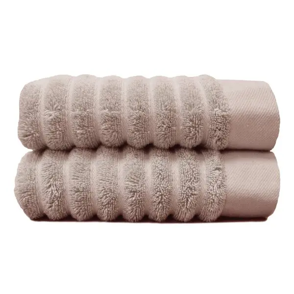 Misona Organic Cotton Bath Sheet Set Light Grey