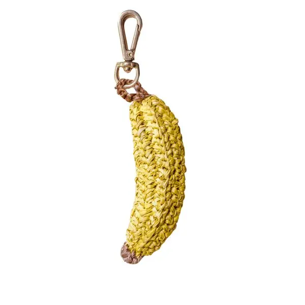 Likhâ Tropical Banana Bag Charm - Yellow