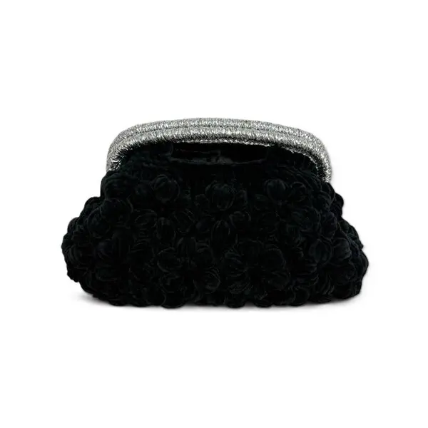 SPRINGMOONATELIER Hand-knitted Velvet Bag