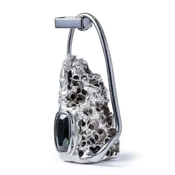 GERMAN KABIRSKI Orthos Edition Silver Pendant - Black/silver