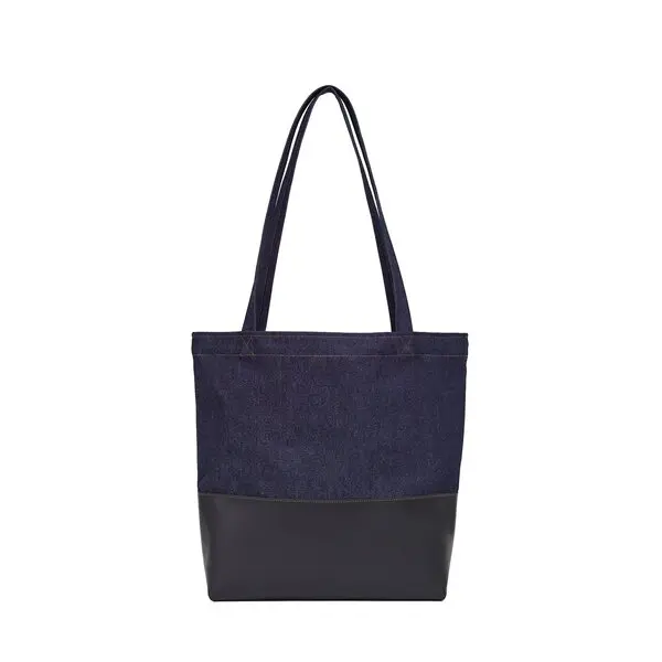 HEGARTY Selvedge Denim Tote Bag - Blue/black