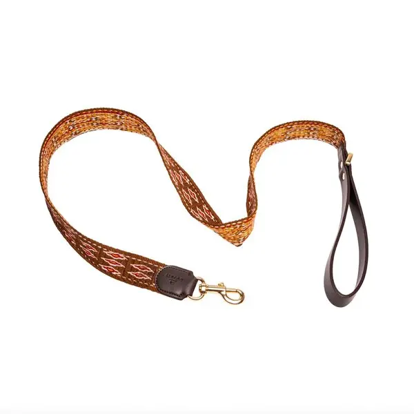 ALECOO Ethno Dog Leash Amal Cognac