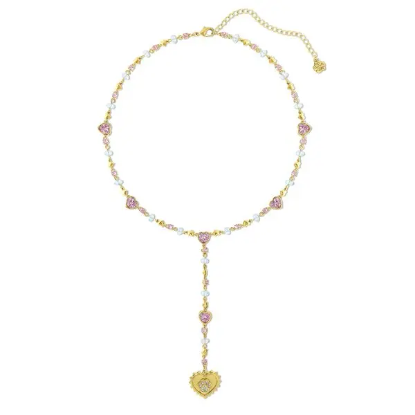 CLOUD HAVEN Compassion Rosary Necklace With Paw Print Pendant - Blue/gold/yellow