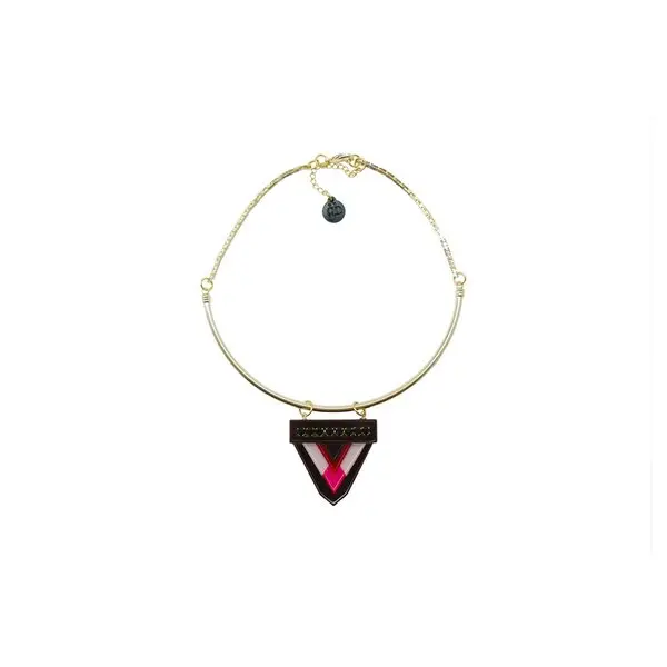 GISSA BICALHO Kuntur Necklace - Pink