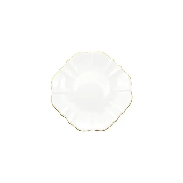 Twig New York Amelie Brushed Gold 7 In. Bread & Butter Plate - Yellow