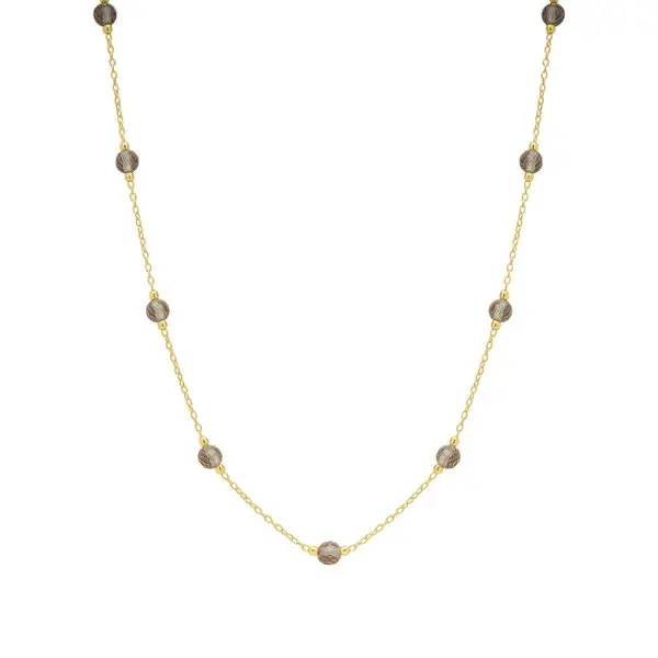 SPERO LONDON Zultanite Beads Sterling Silver Necklace - Gold