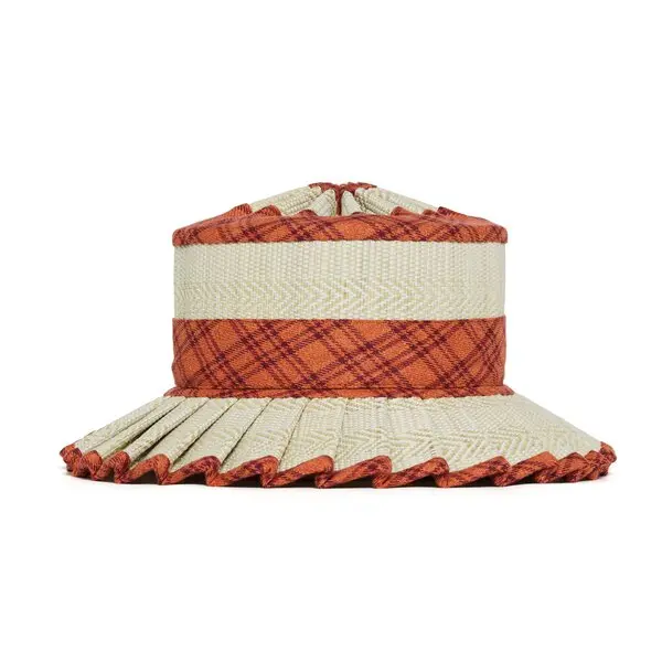 Lorna Murray Sussex Hat - Orange/brown