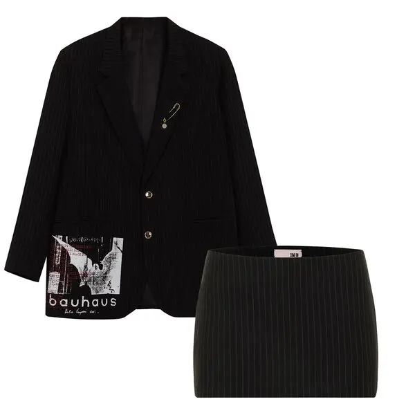 COME ON Bela Lugosi Jacket And Mini Skirt Outfit