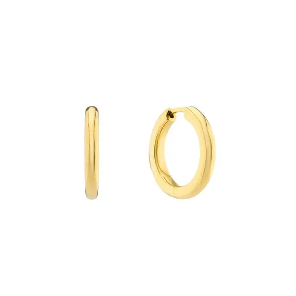 AUREE JEWELLERY Fernshaw Vermeil Hoop Earrings - Gold