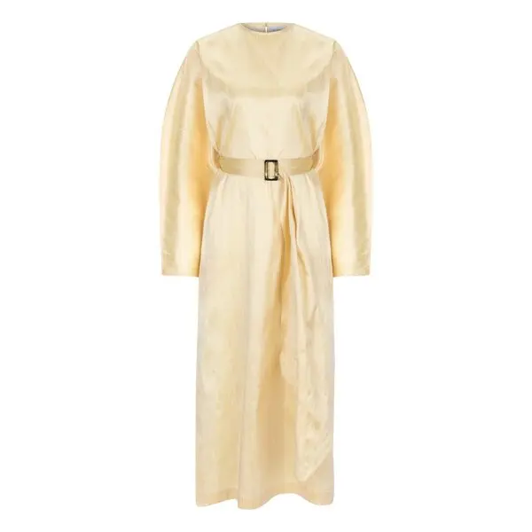 NAZLI CEREN Nevada Silk Kaftan Dress