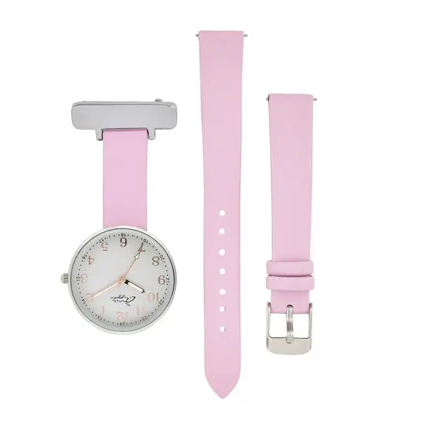 BERMUDA WATCH COMPANY Annie Apple Empress Interchangeable Watch - Pink