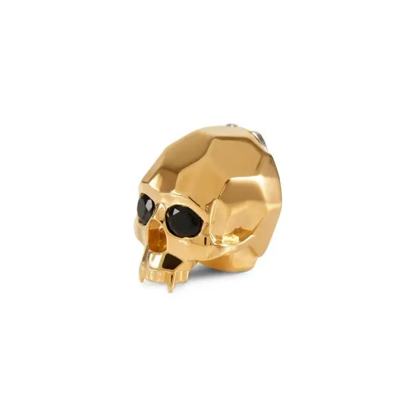 KASUN LONDON Vampire Skull Button Cover - Gold