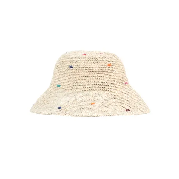 ZANATANY CONCEPTS Raffia Hat - Gold