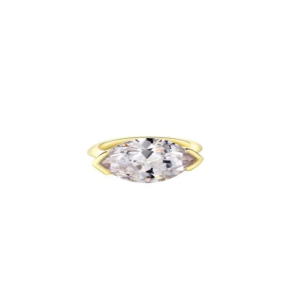 ONEWILDONE Marquise Pinky Ring - Gold