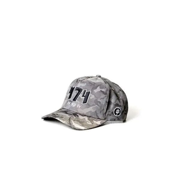 474 CO Camo Embroidered Baseball Cap