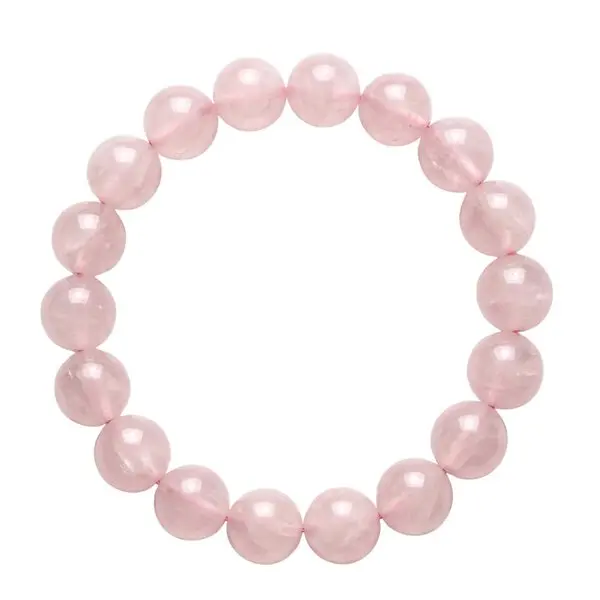 SEREE Manifest Collection Love Crystal Beaded Bracelet - Pink