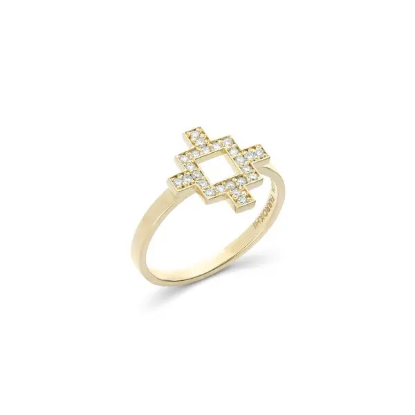 SHEIDA FARROKHI Rose Gold Diamond Ring - Gold/yellow